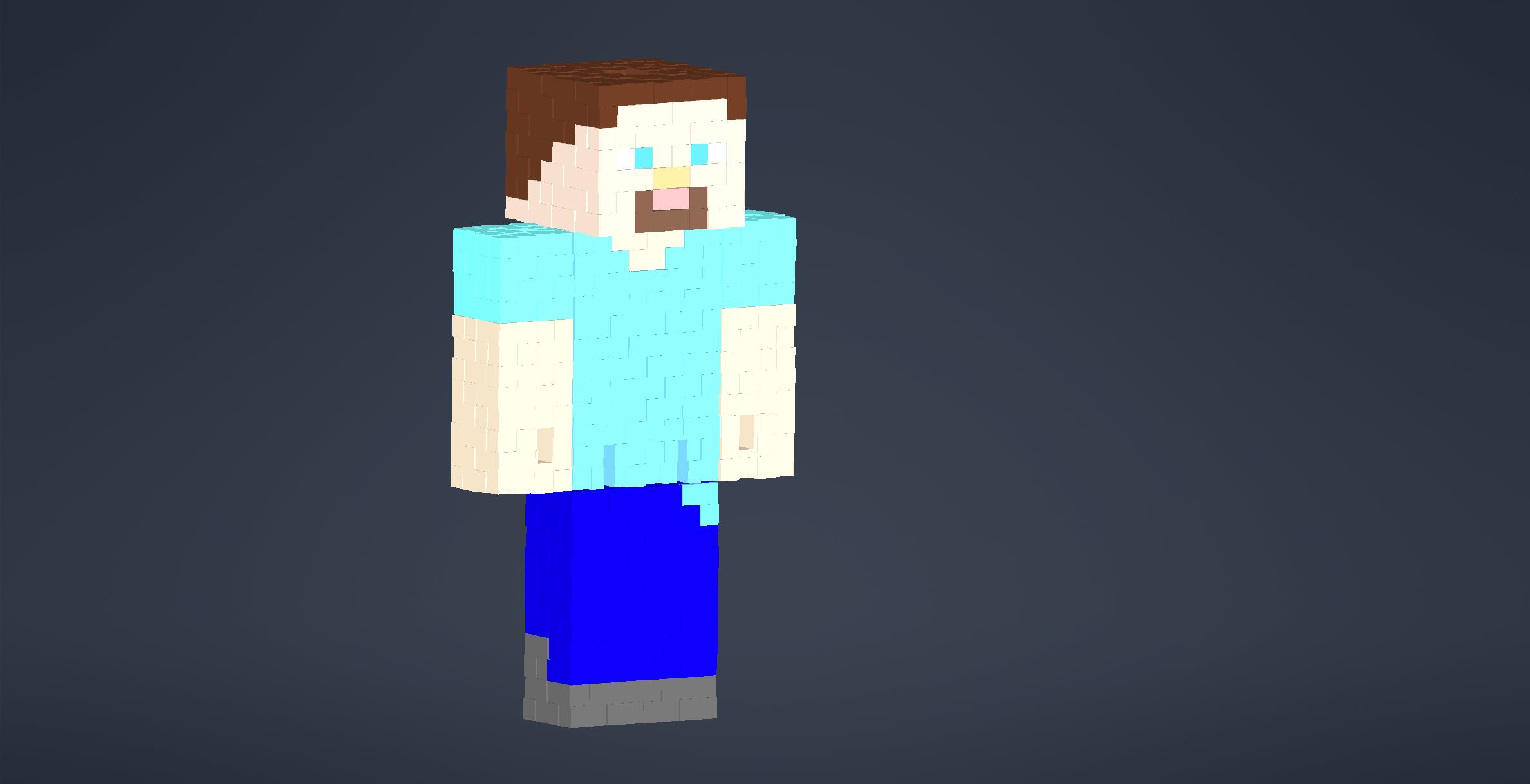 Minecraft Steve + Alex by Coufi | Printables Store