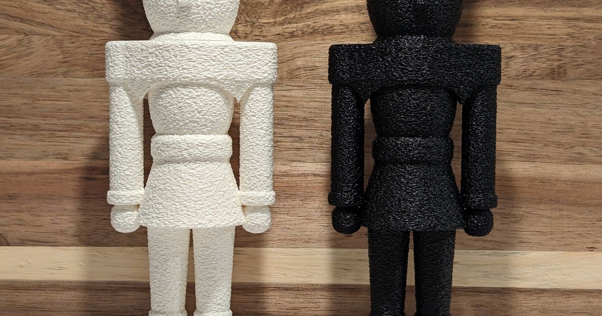 Fuzzy Modern Nutcracker autorstwa JEP | Pobierz darmowy model STL ...