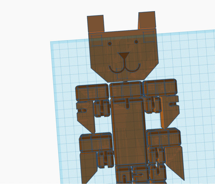 Carl the Cube(ish) Cat - Print in Place, No Supports by CJ4000 ...