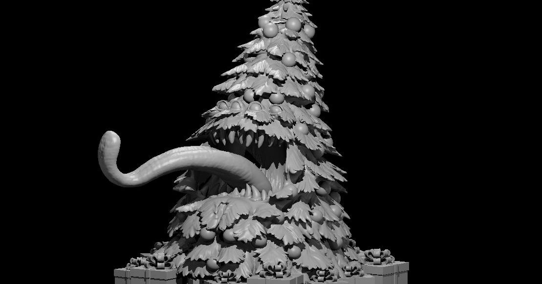 Christmas Tree Mimic por MZ4250 | Descargar modelo STL gratuito ...