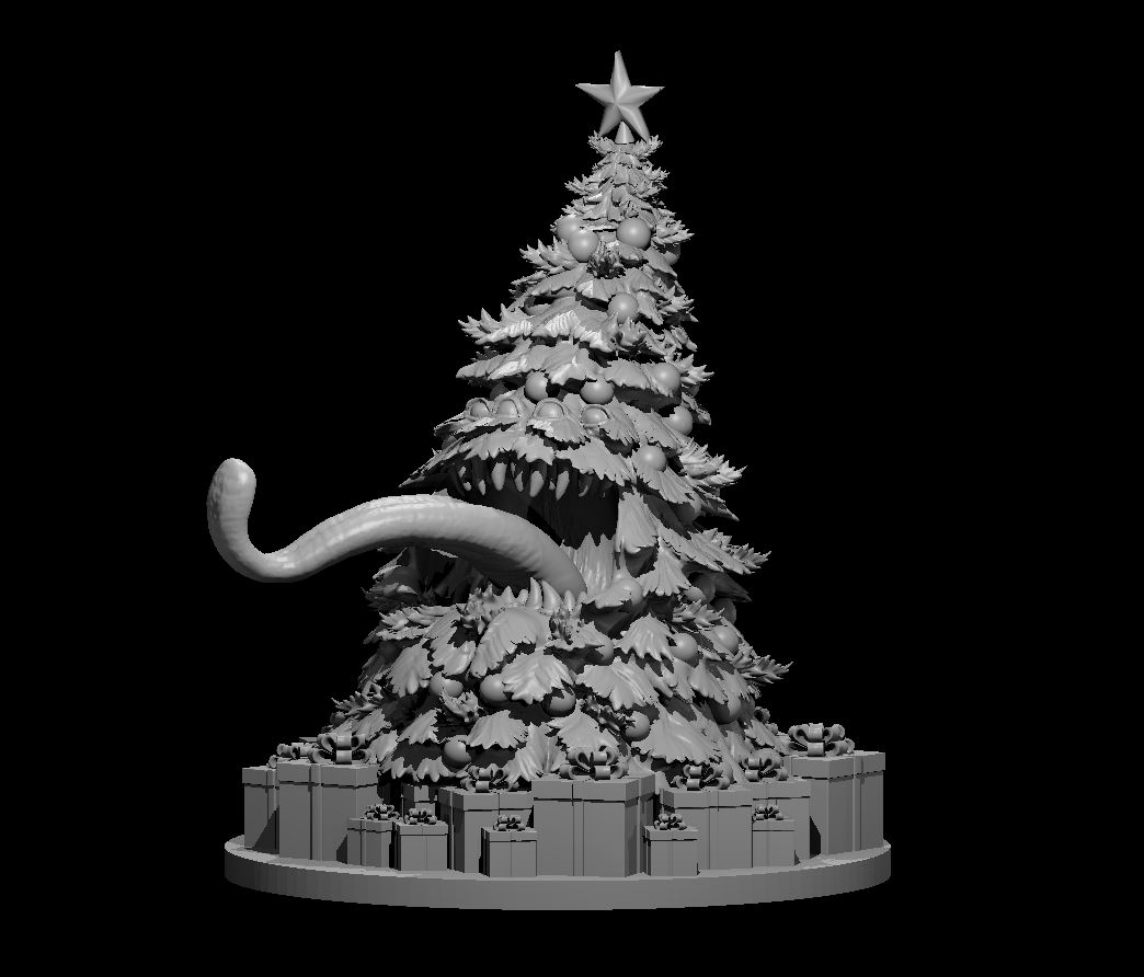 Christmas Tree Mimic por MZ4250 | Descargar modelo STL gratuito ...