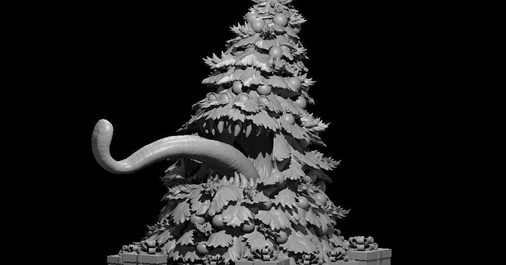 Christmas Tree Mimic por MZ4250 | Descargar modelo STL gratuito ...