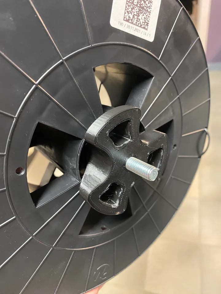 Ultimate Filament Respooler - 8mm bolt remix by AndersE | Download free ...