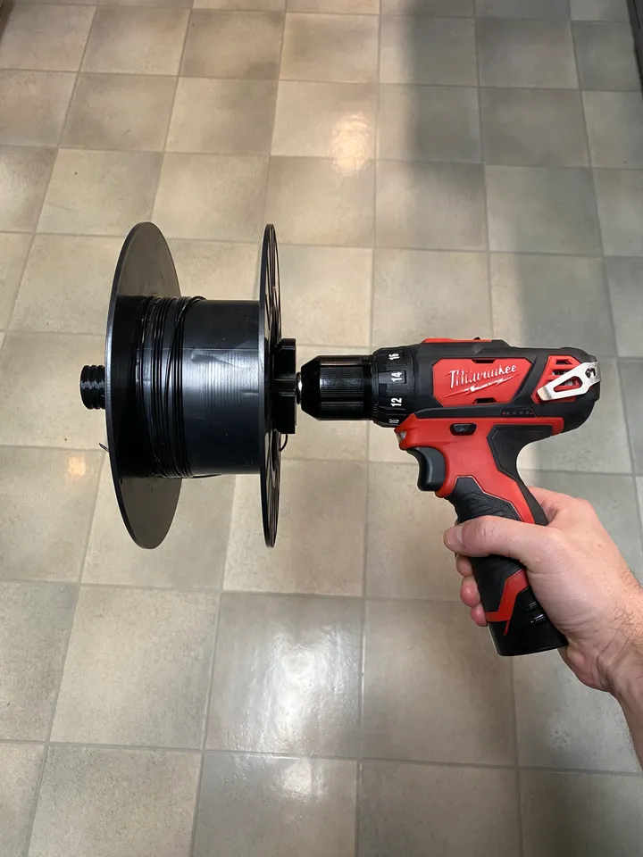 Ultimate Filament Respooler - 8mm bolt remix by AndersE | Download free ...