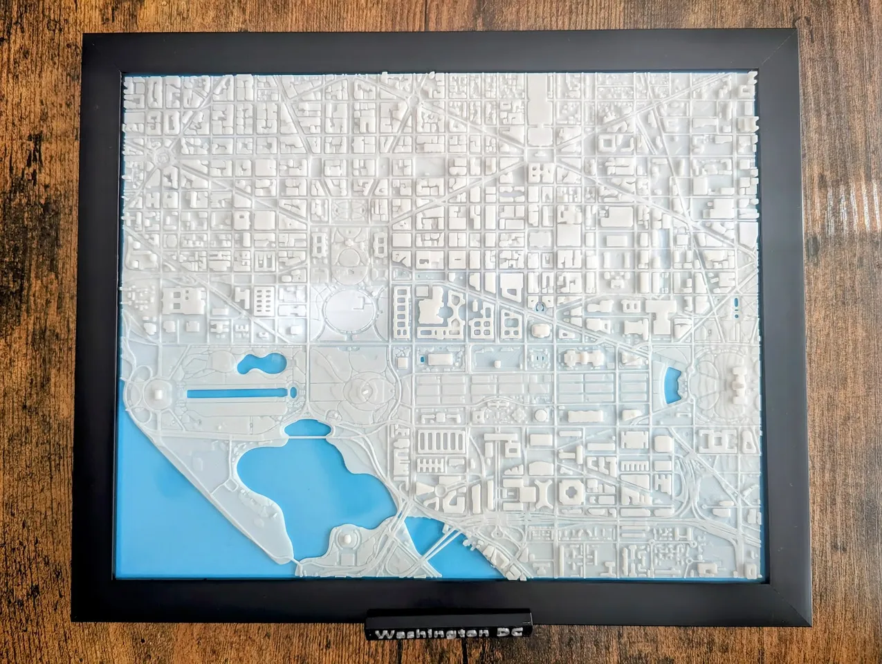 Washington DC Miniature (Large) by jarvizar | Download free STL model ...