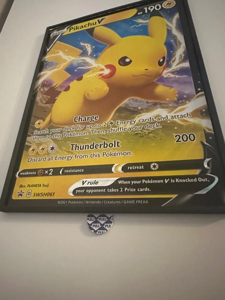 Jumbo Pokemon Card Wall mount by FireDragon3D | Download free STL model ...