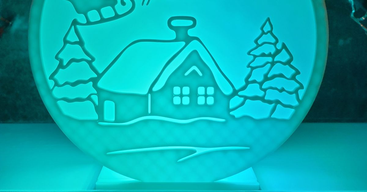 Holiday Relief Light Decoration -- An Easy and Fast Print by RG ...