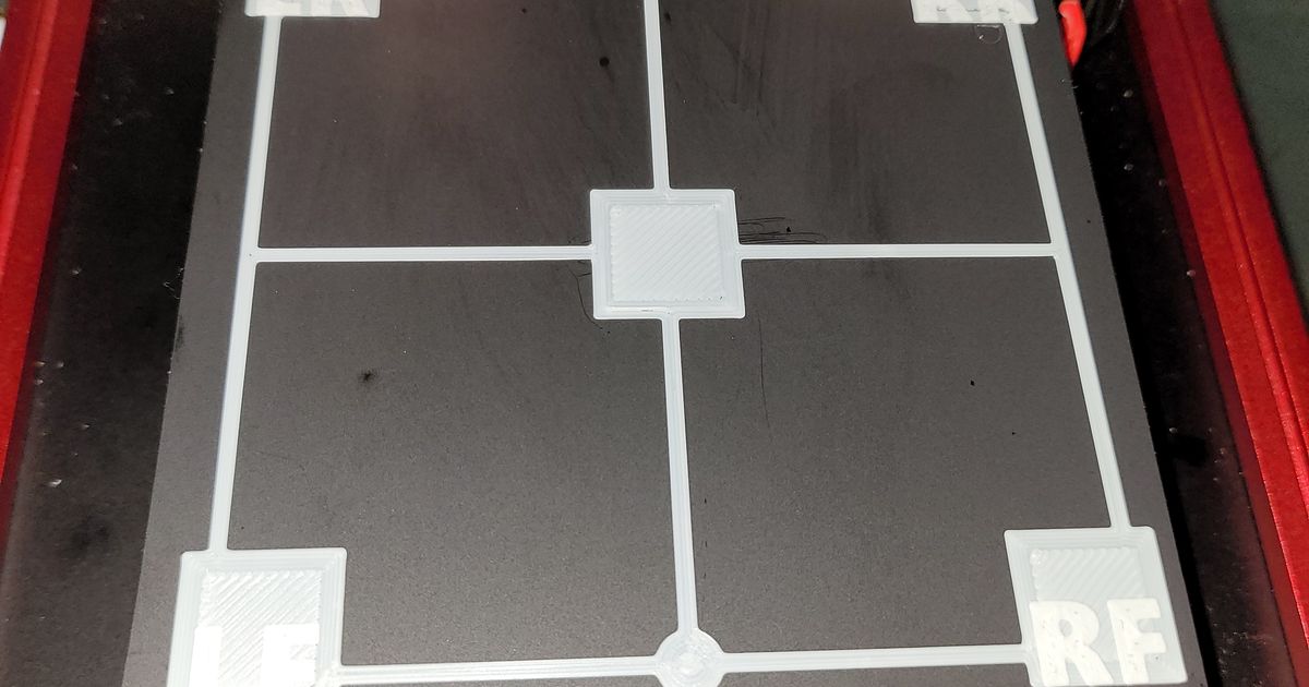 Voron V0 first layer test print by What-ever | Download free STL model ...