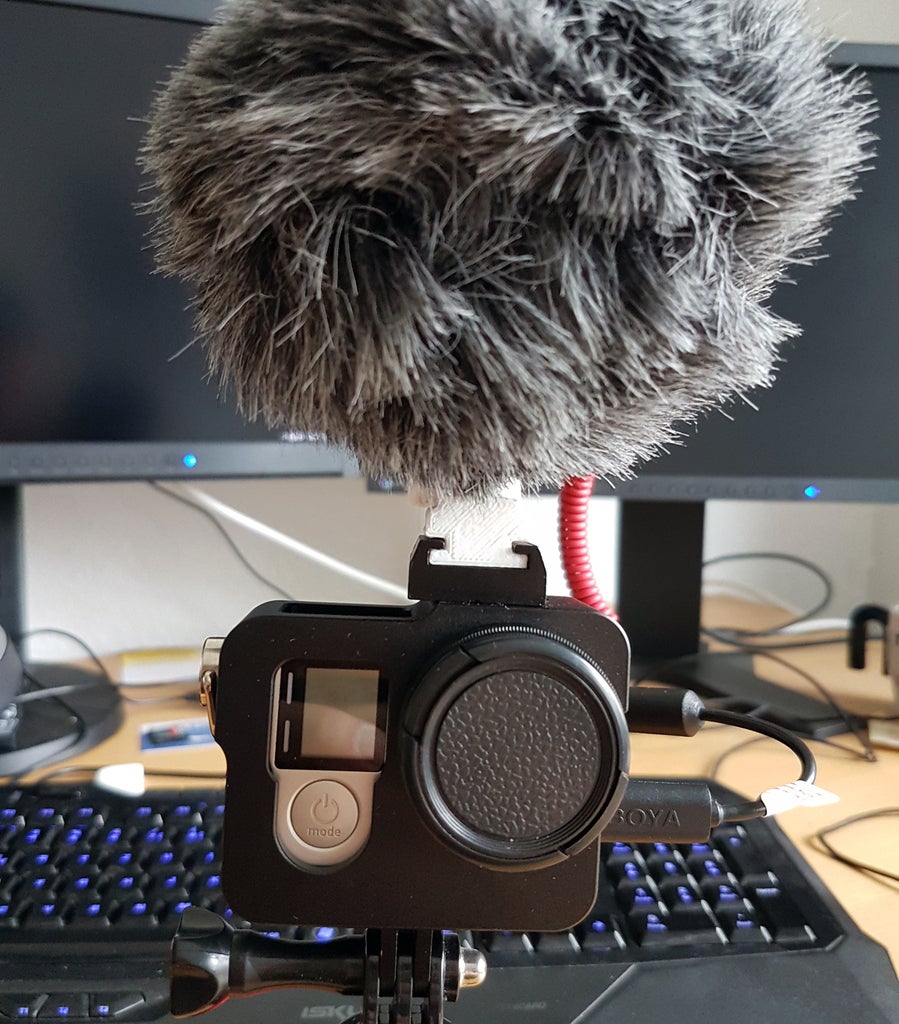 GoPro - Rode VideoMic Micro -Adapter by flazer | Download free STL ...
