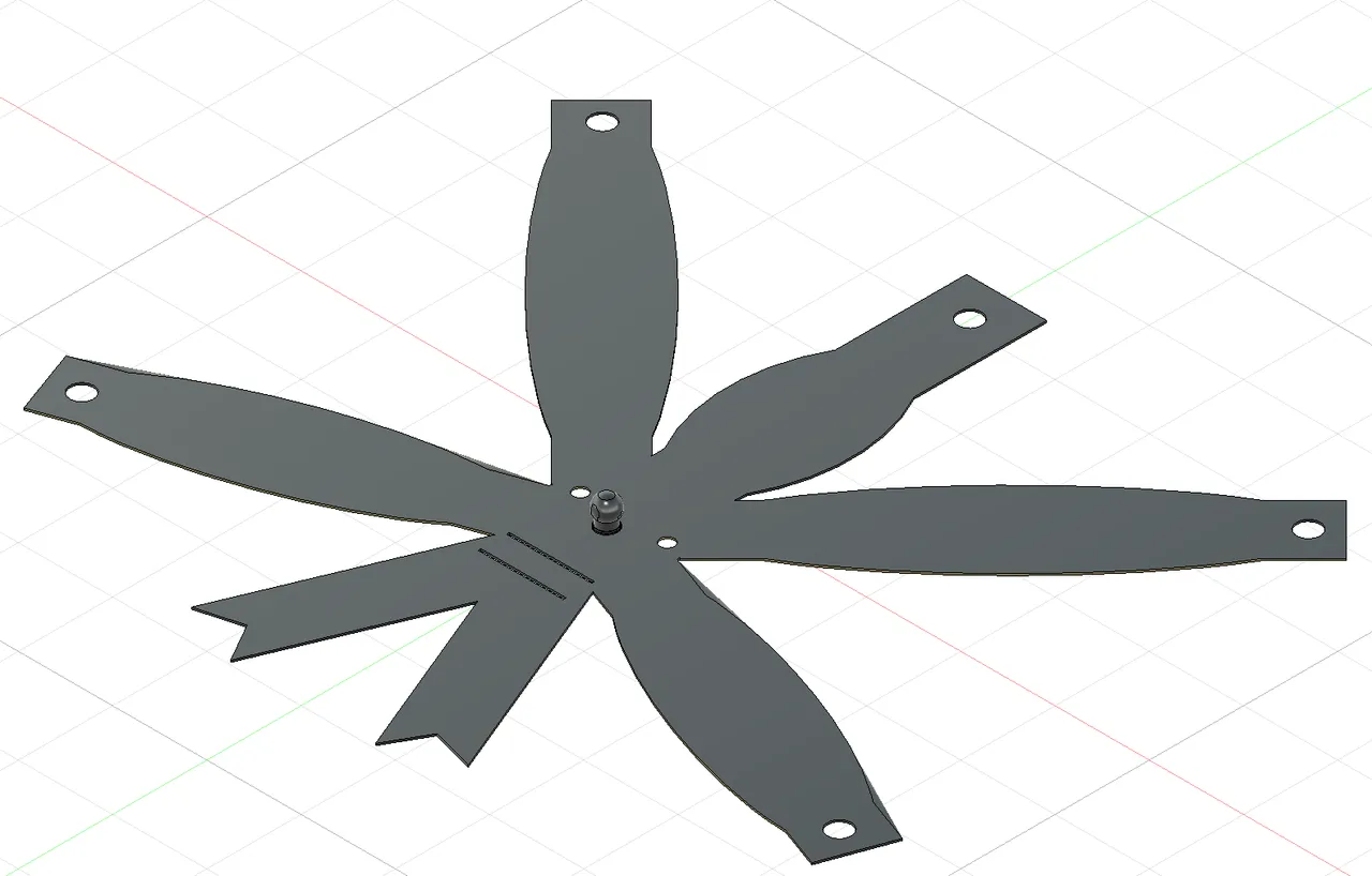 Gift Bow with ribbon holes by existant_person | Download free STL model ...