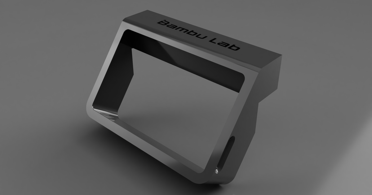 bambu Lab X1C Screen Bezel by mrlebl0nd71 | Download free STL model ...