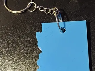 Arizona Keychain by DragerAZ | Download free STL model | Printables.com