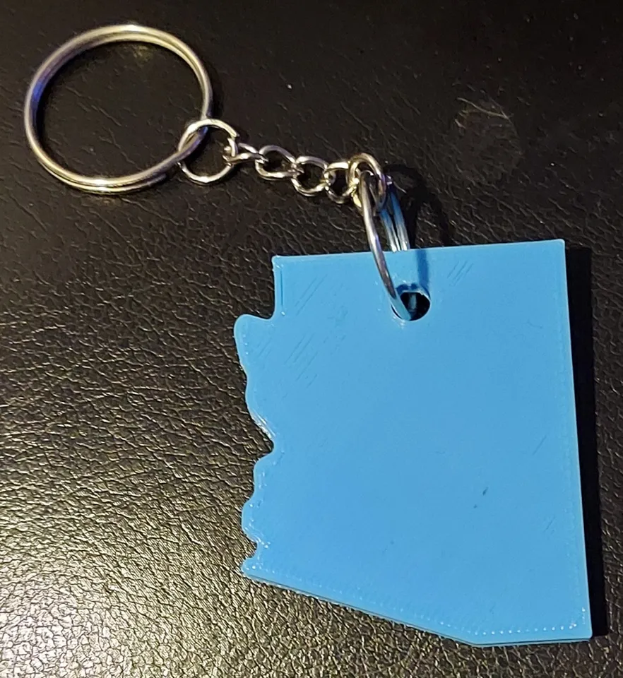 Arizona Keychain by DragerAZ | Download free STL model | Printables.com