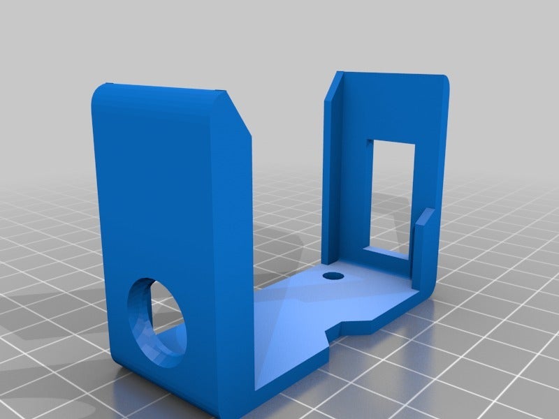 GoPro SlideIn Mount Frame (GoPro4) by flazer | Download free STL model ...