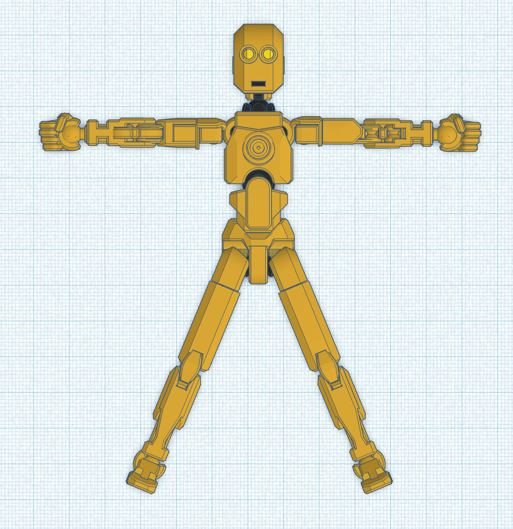 DUMMY 13 goes to COMIC CON - C3PO V1.1 by Mici | Download free STL ...