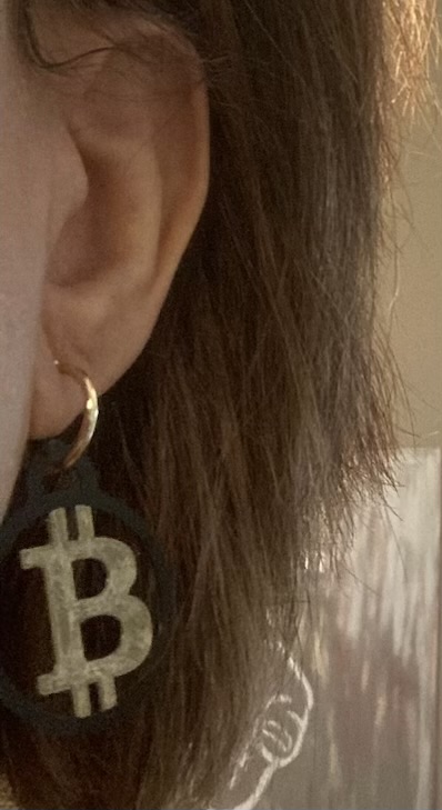Bitcoin earrings by Grunkle_Bitcoin | Download free STL model ...