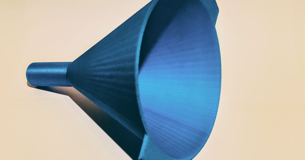 Robust Funnel by nyknyc | Download free STL model | Printables.com