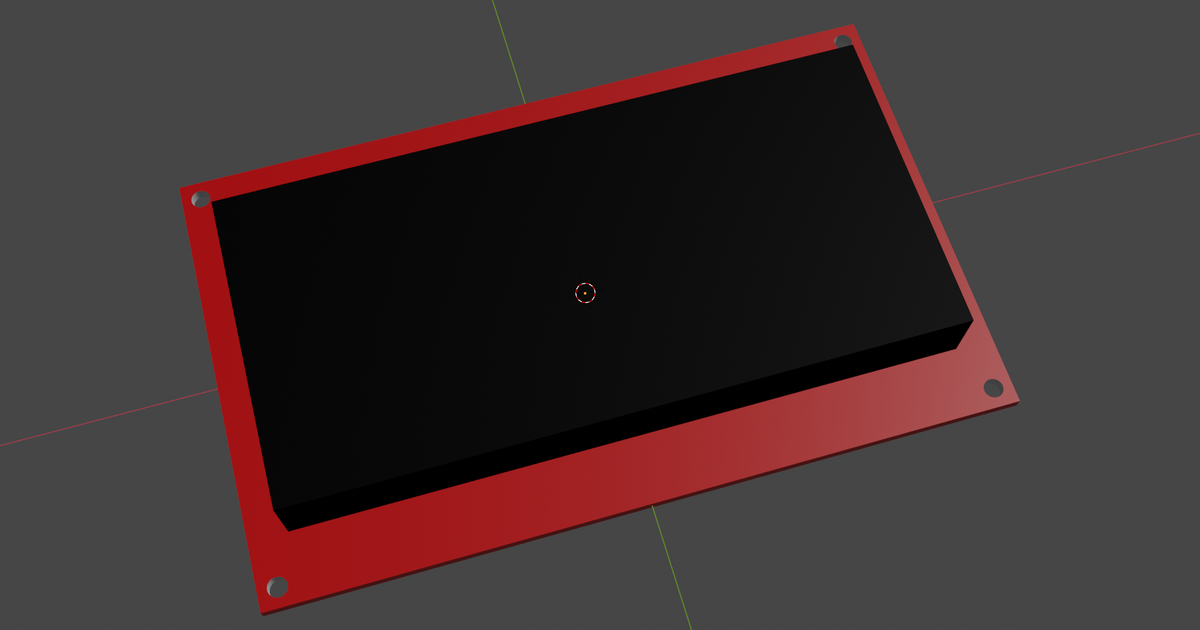 Sparkfun Serlcd 20x4 Model By Skyfly Download Free Stl Model 
