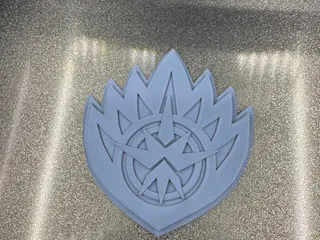 Guardians of the galaxy emblem/logo by mpartridge48 | Download free STL ...