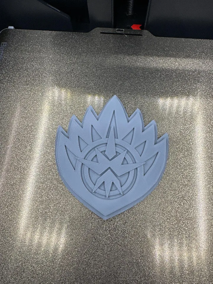 Guardians of the galaxy emblem/logo by mpartridge48 | Download free STL ...