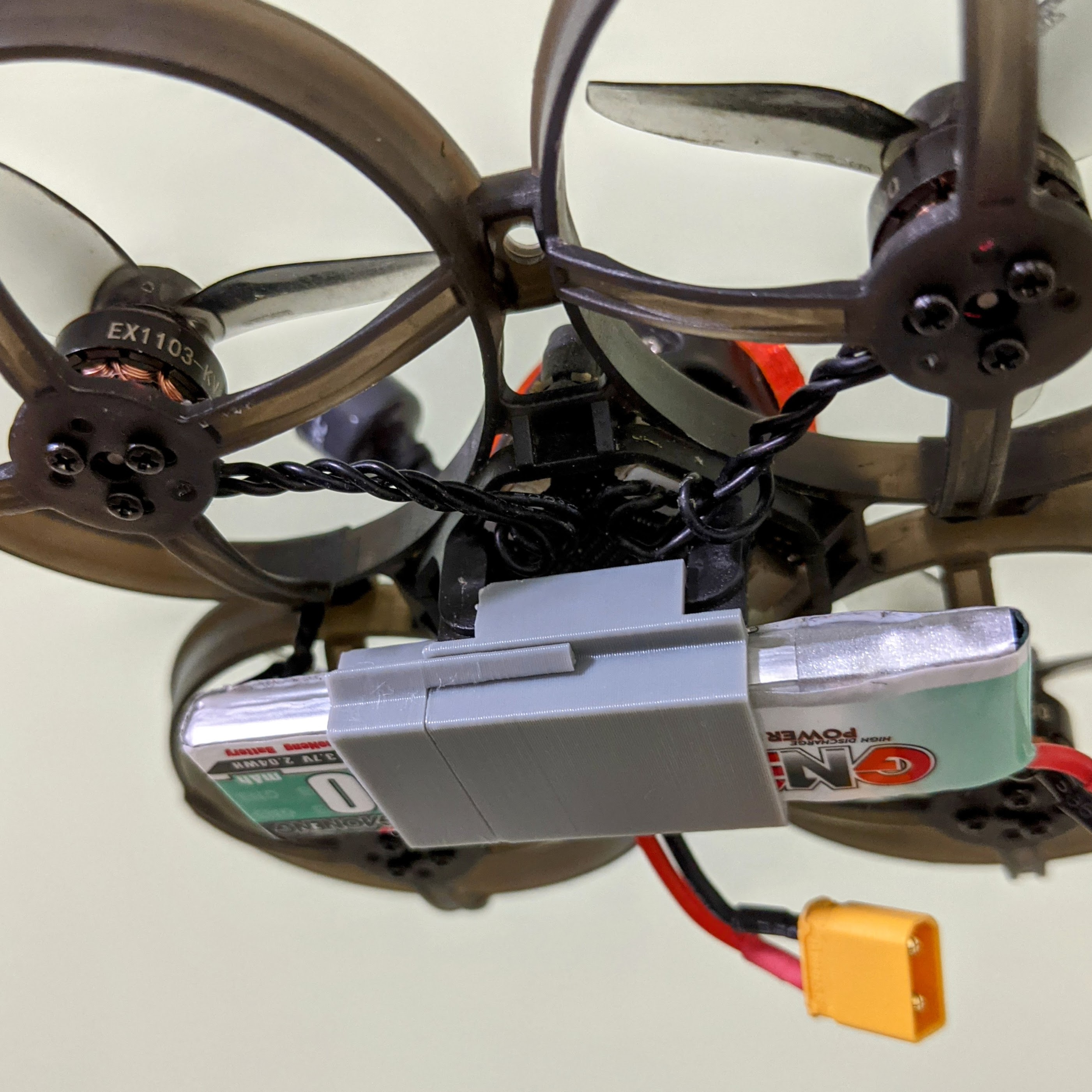 Mobula8 Battery Holder by earthgrazer | Download free STL model ...