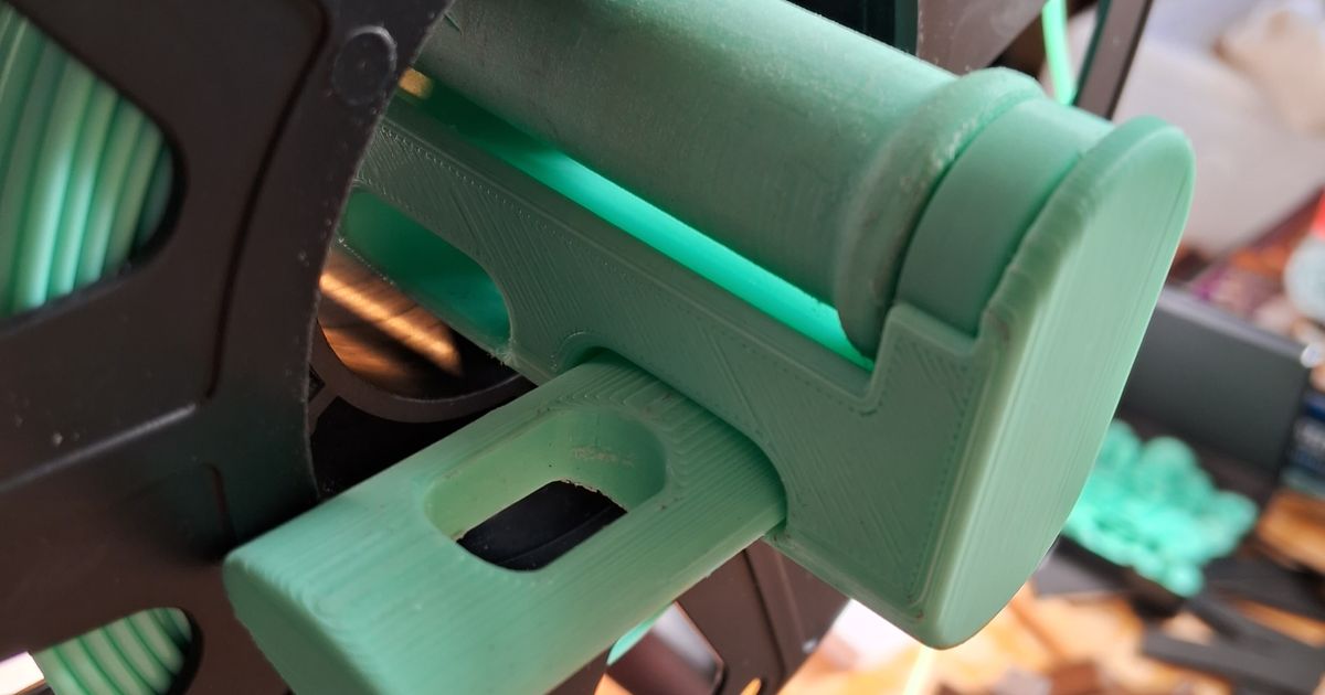 Thin Spool adapter for Filler - Filament Holder by Daniel | Download ...