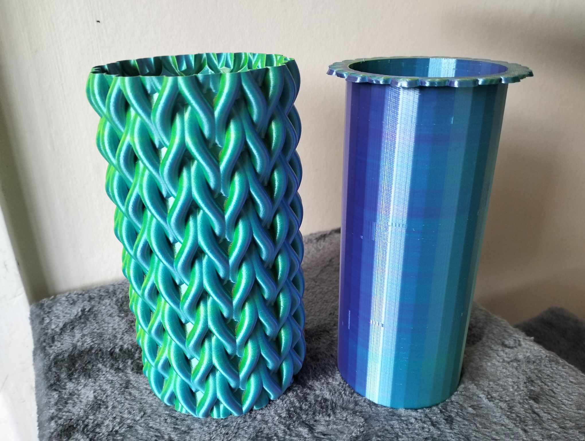 Insert for Knitted Vase Coarse by EinsteinFrizz | Download free STL ...