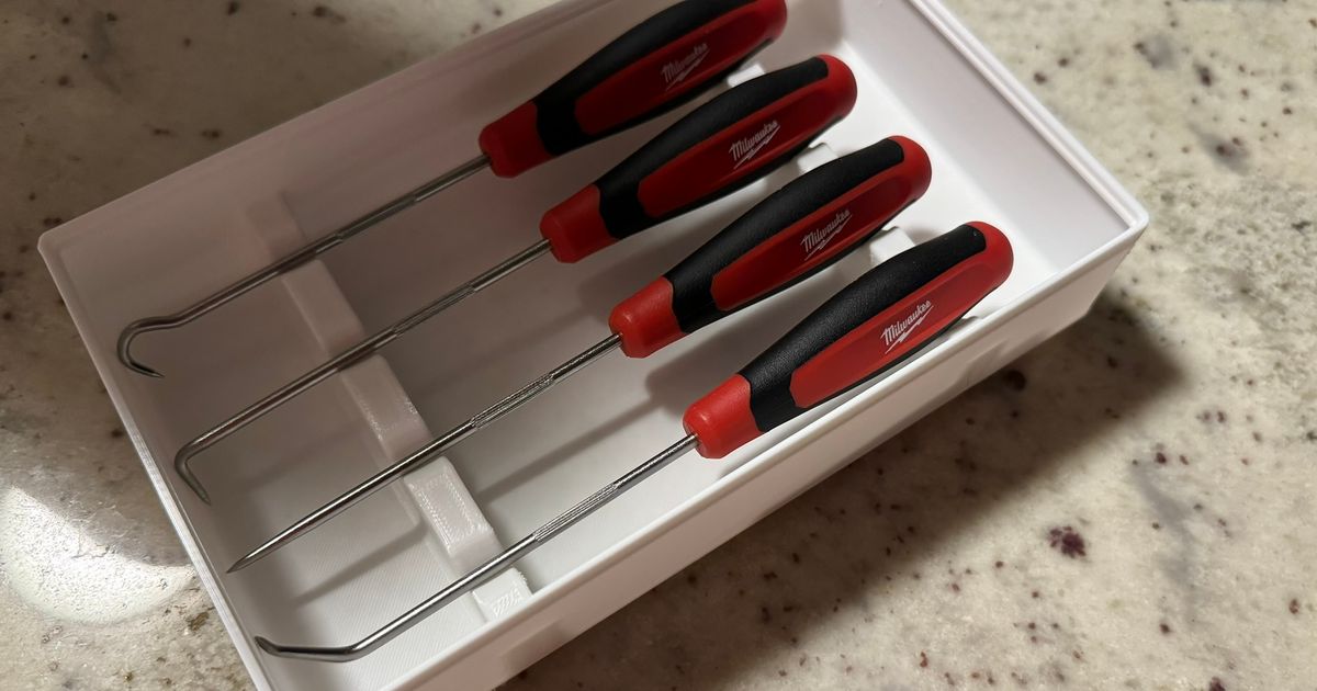 Gridfinity Pick Set Holder by Fries | Download free STL model | Printables.com