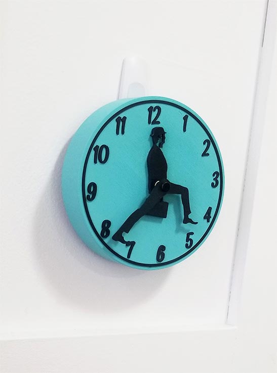 Ministry of Silly Walks Clock by CovertContours | Download free STL ...
