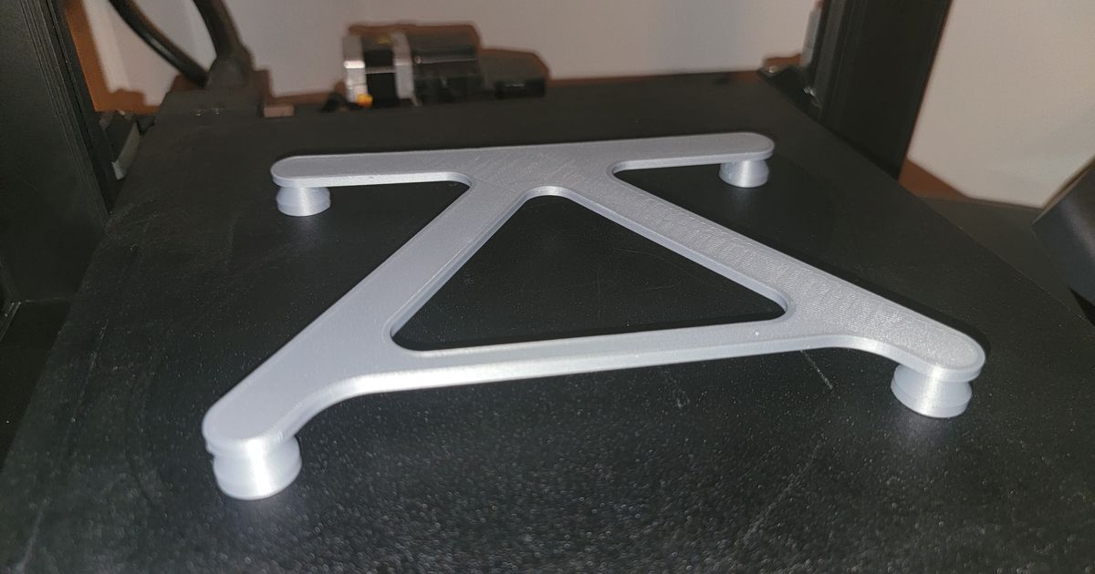 Simple Laptop Riser by Silent_Warrior | Download free STL model ...