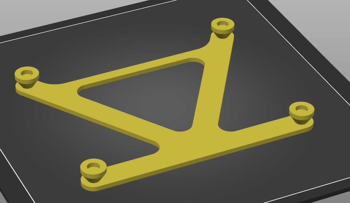 Simple Laptop Riser by Silent_Warrior | Download free STL model ...