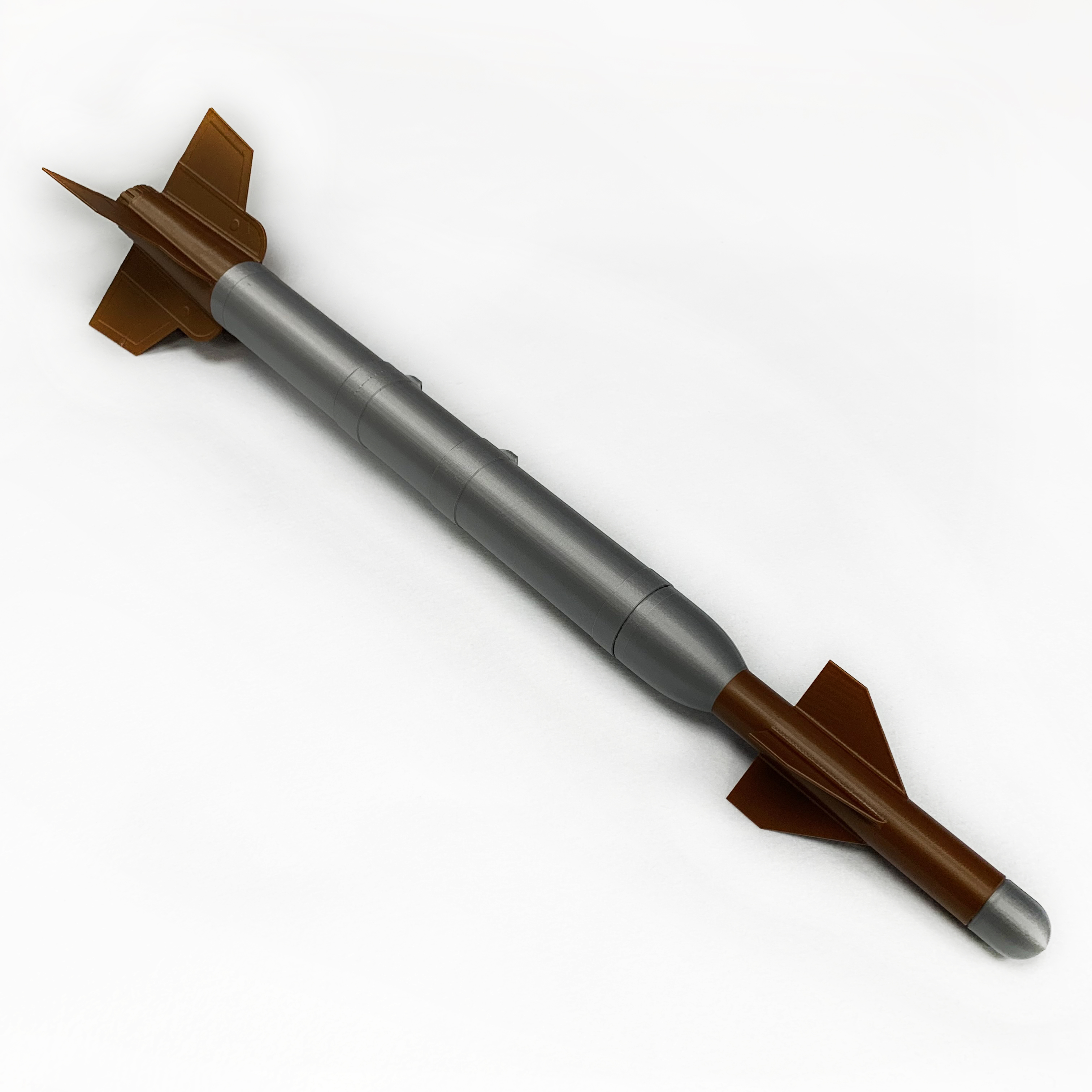 Bunker Buster Model Rocket by TperroneDesign | Printables Store