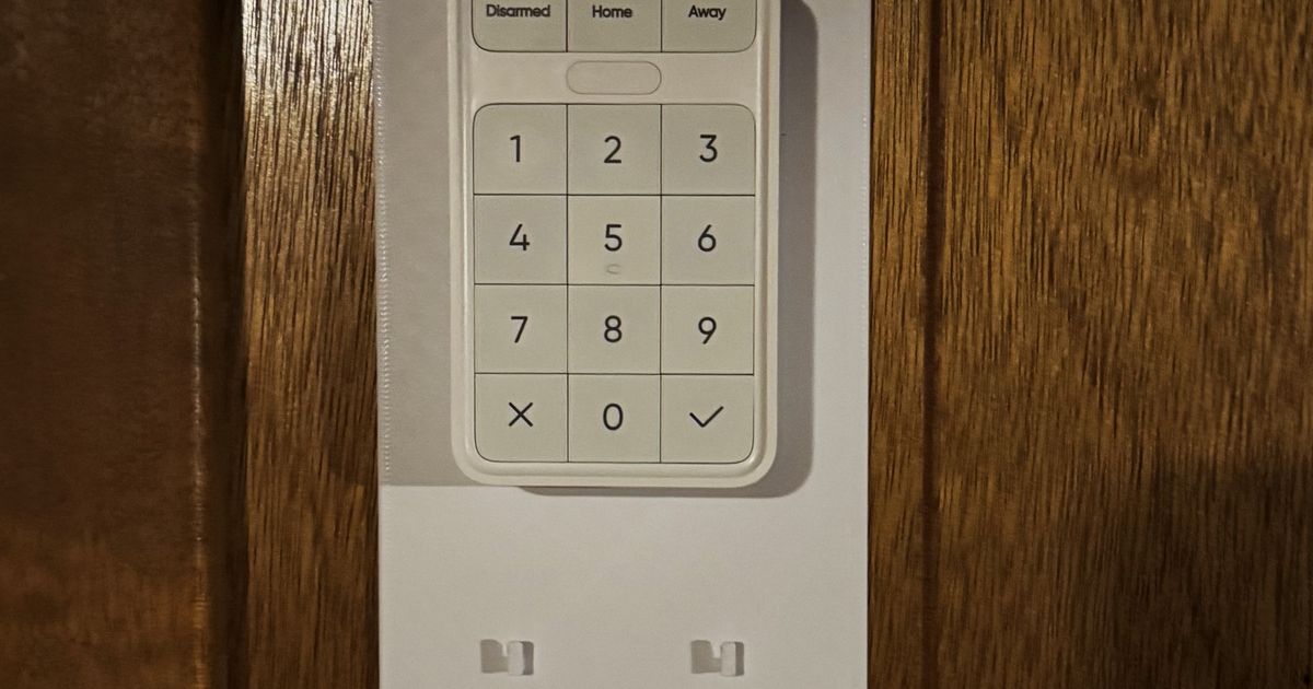 Wyze Sense Keypad Key Bracket by Kopp3D | Download free STL model ...