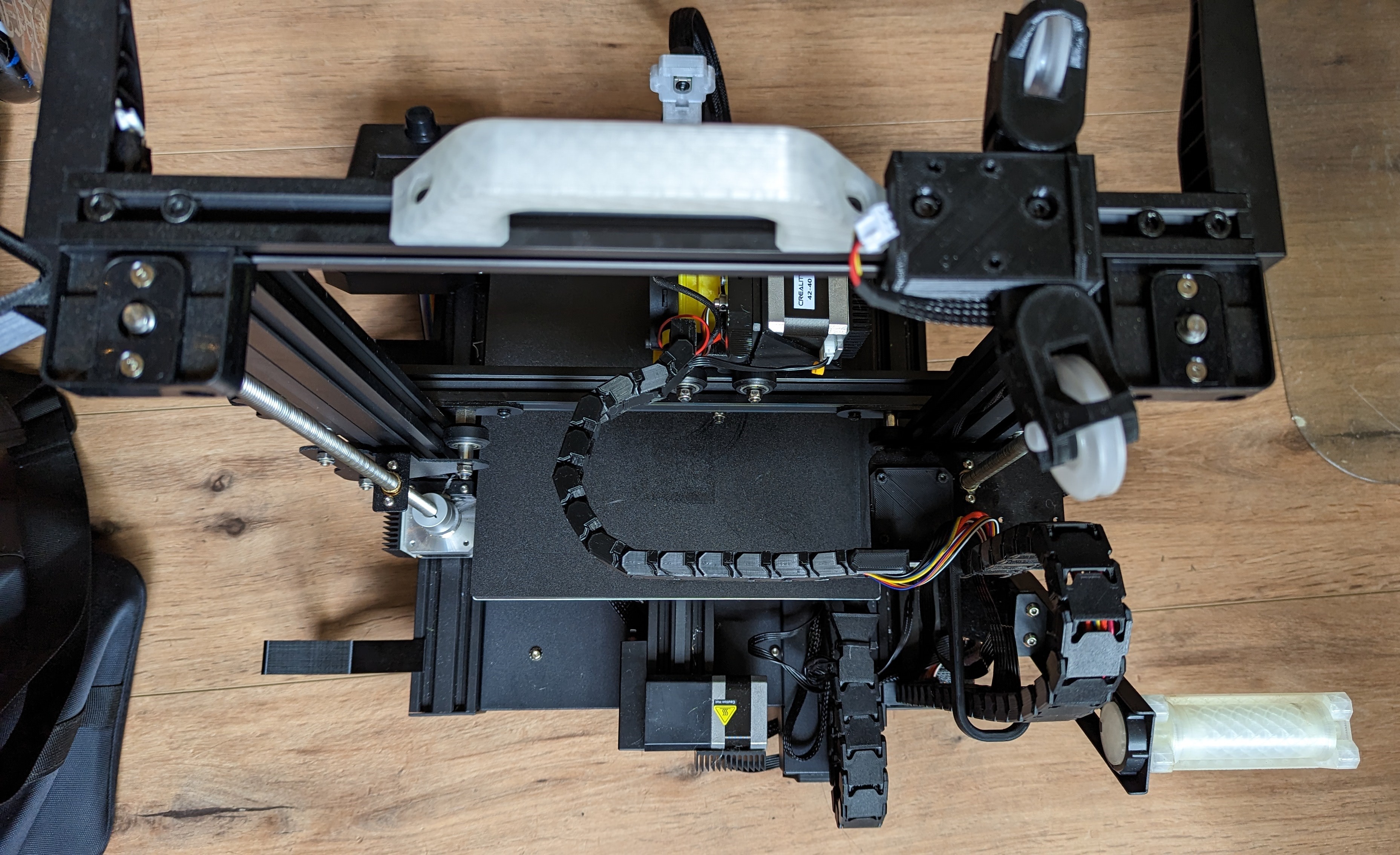 Ender 3 v2 Neo Cable Chain and Direct Drive extruder mount by ...