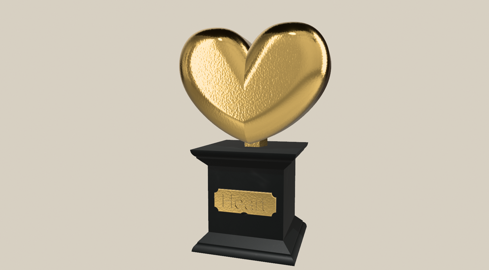 Modular Award (Trophy, Heart, or Star) by JKSantos | Download free STL ...