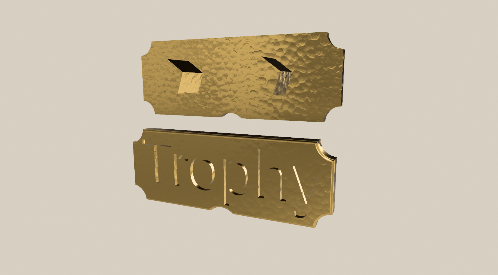 Modular Award (Trophy, Heart, or Star) by JKSantos | Download free STL ...