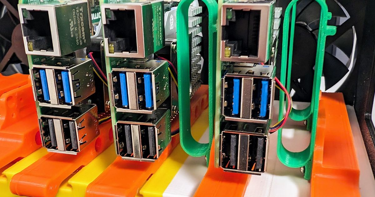 Raspberry Pi Server Mark III for Raspbery Pi 5 by Mint | Download free ...