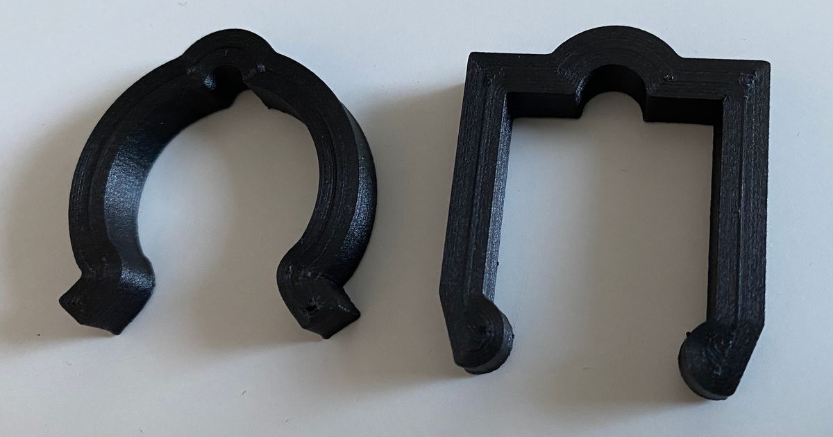 Universal clips - for round and square bars. Easily scalable by Erik ...