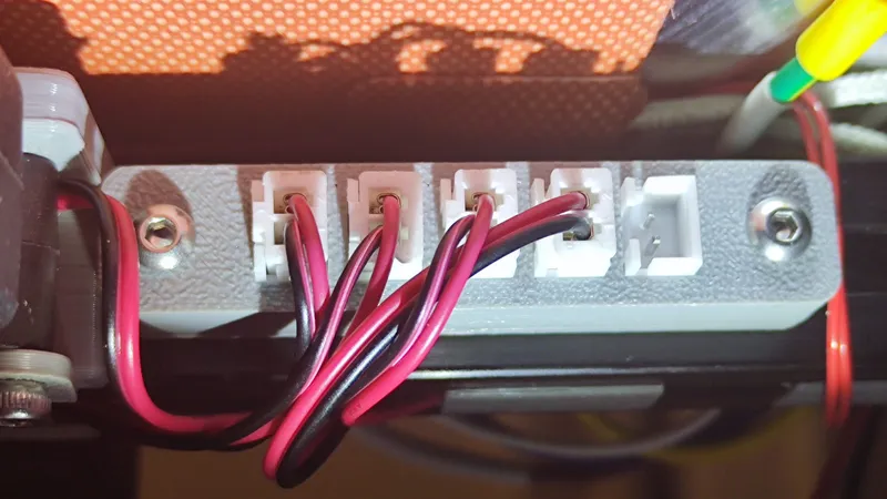 JST-XH 2-pin 5-way splitter by vaxxi | Download free STL model ...