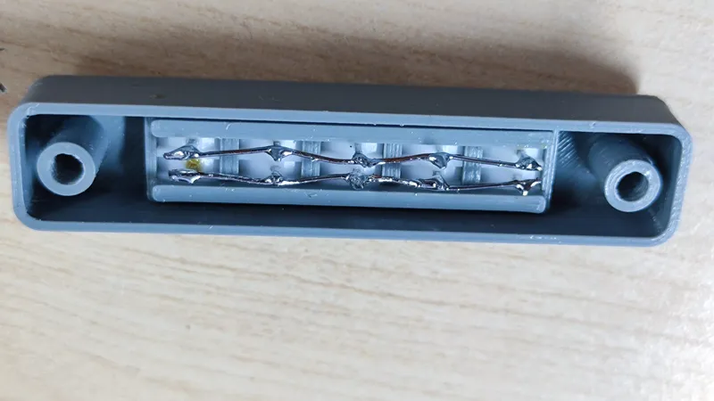 JST-XH 2-pin 5-way splitter by vaxxi | Download free STL model ...