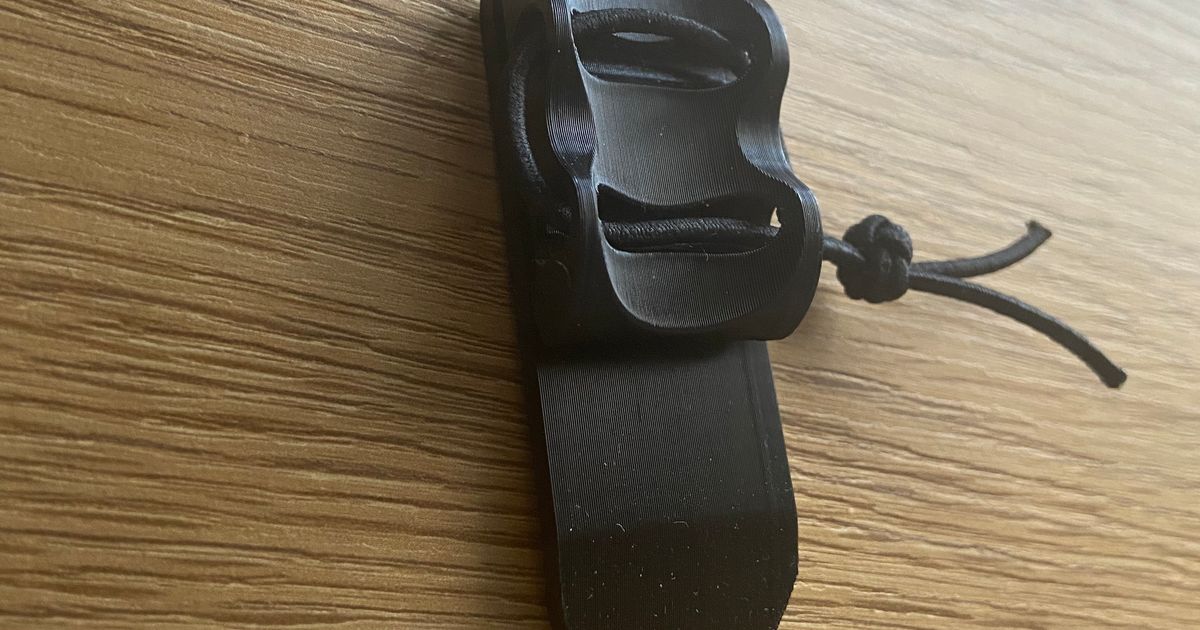 Multi purpose molle clip 25mm chamfer by Geegs | Download free STL ...