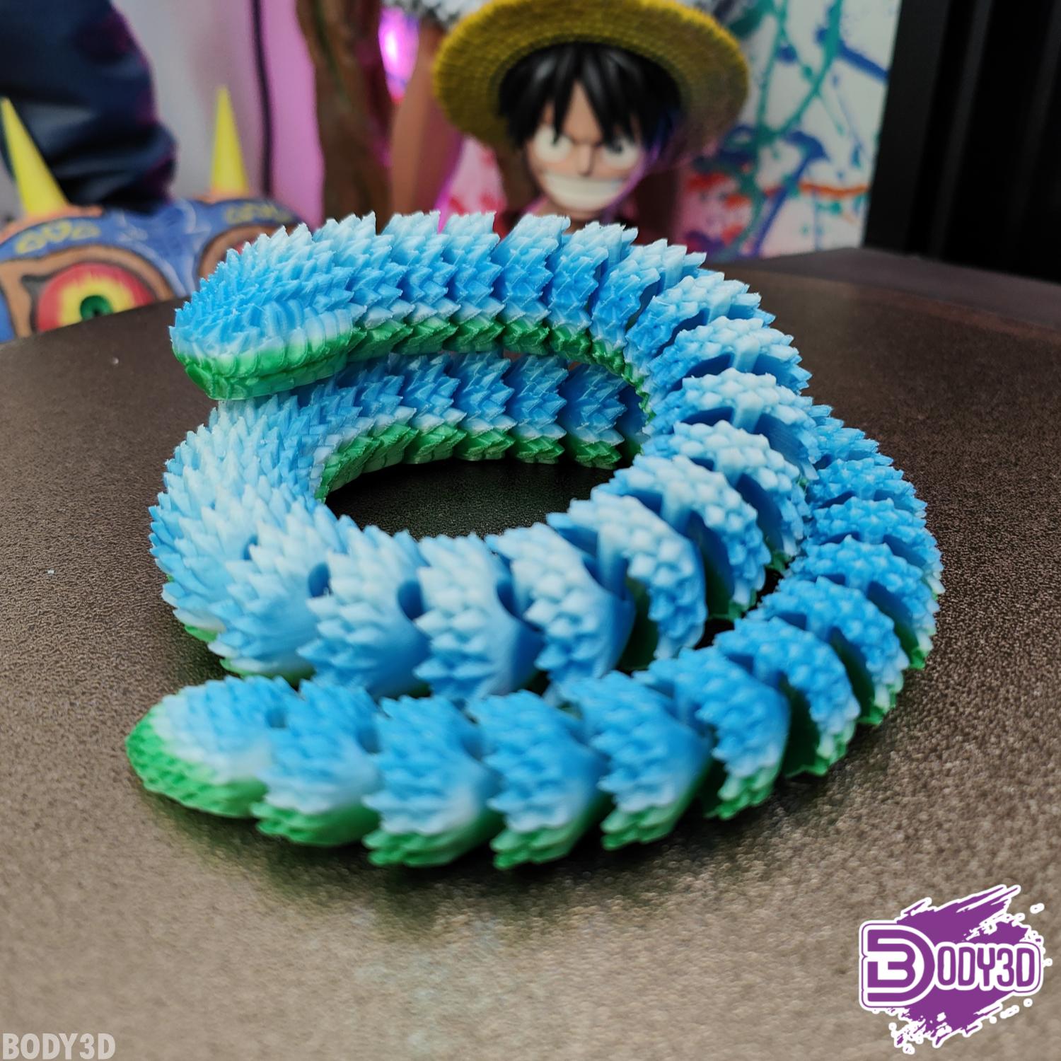 Articulated Rock Snake by BODY3D | Printables Store