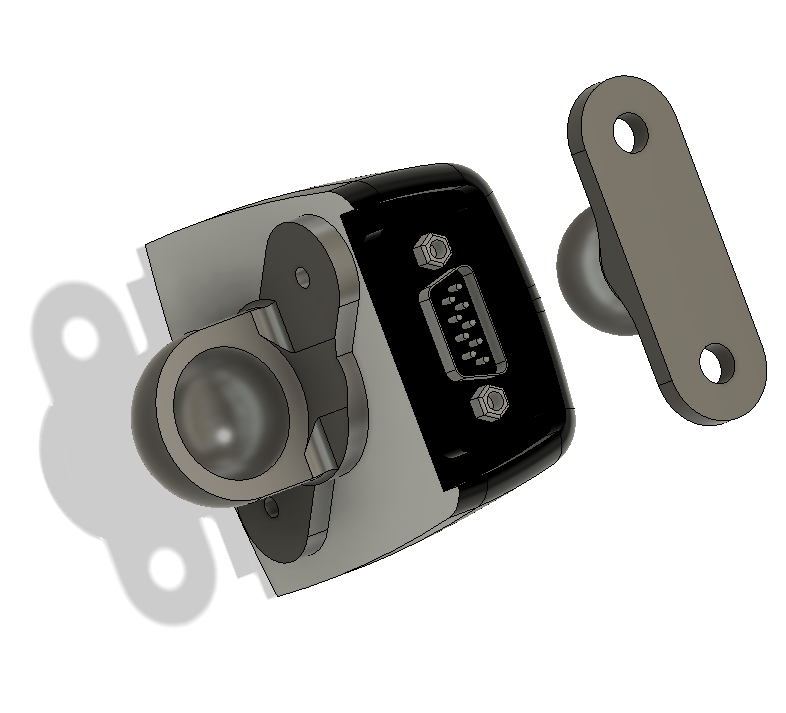Zebra DS457 Barcode Scanner Mount by TechnomadicJim | Download free STL ...