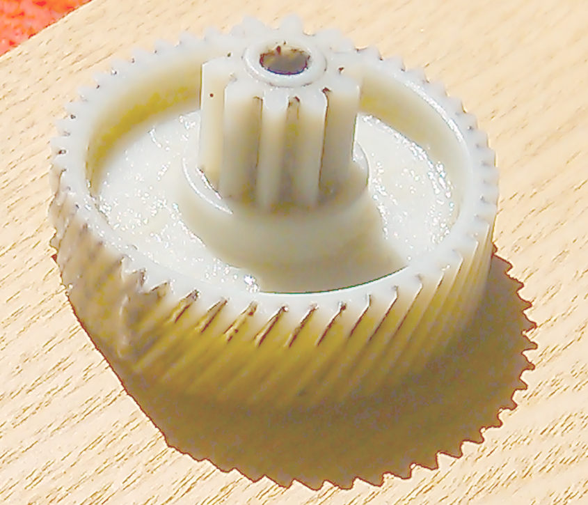 Ersatz/Reparatur-Zahnrad für Aktenvernichter/Schredder 10-47-30° 02 by jofeinmechaniker ...