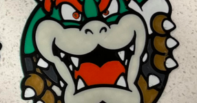 Bowser 2D Wall Art by melkin03 | Download free STL model | Printables.com