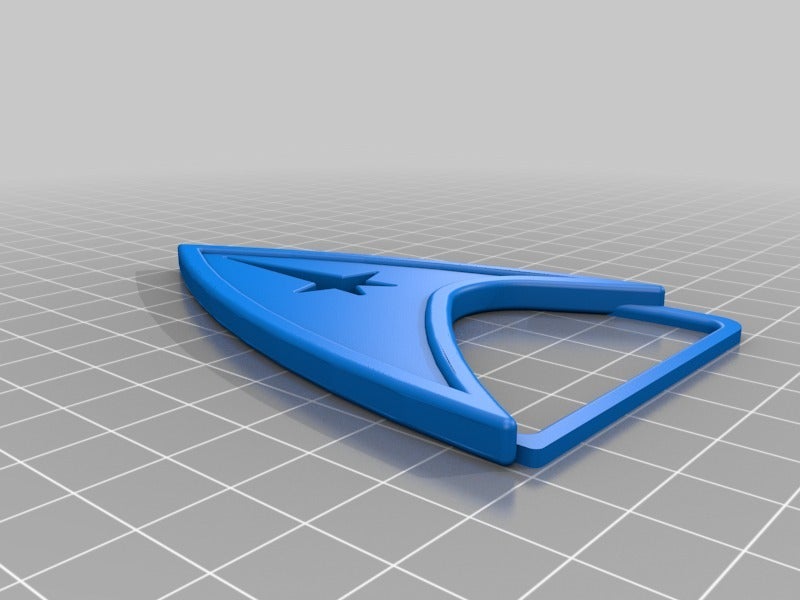 Startrek Tos acrylic led stand by outcastrc | Download free STL model ...