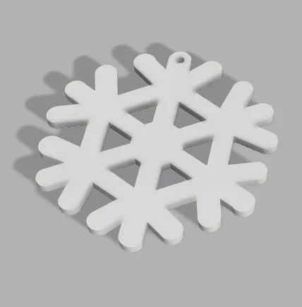 Snowflake by Dengamleninja | Download free STL model | Printables.com
