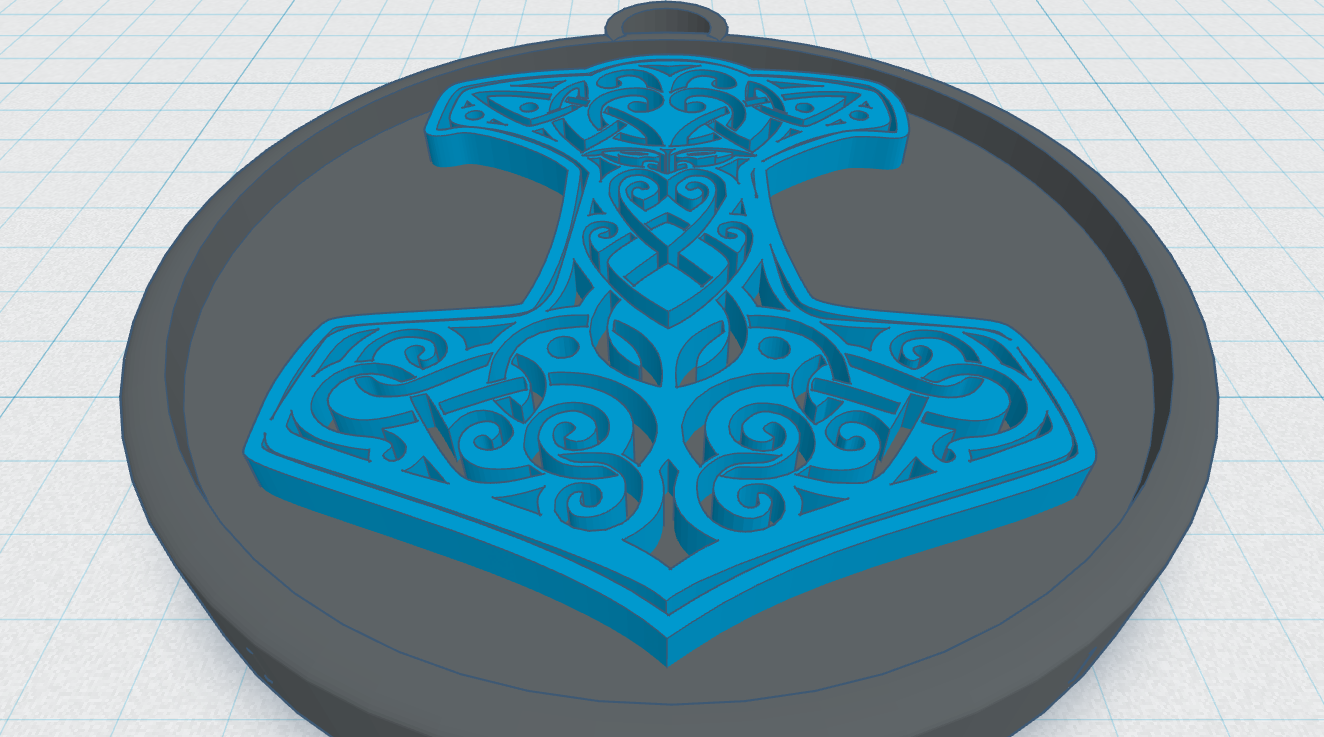 Viking / Norse - Thor's Hammer 7 by Peter Ennist | Download free STL ...