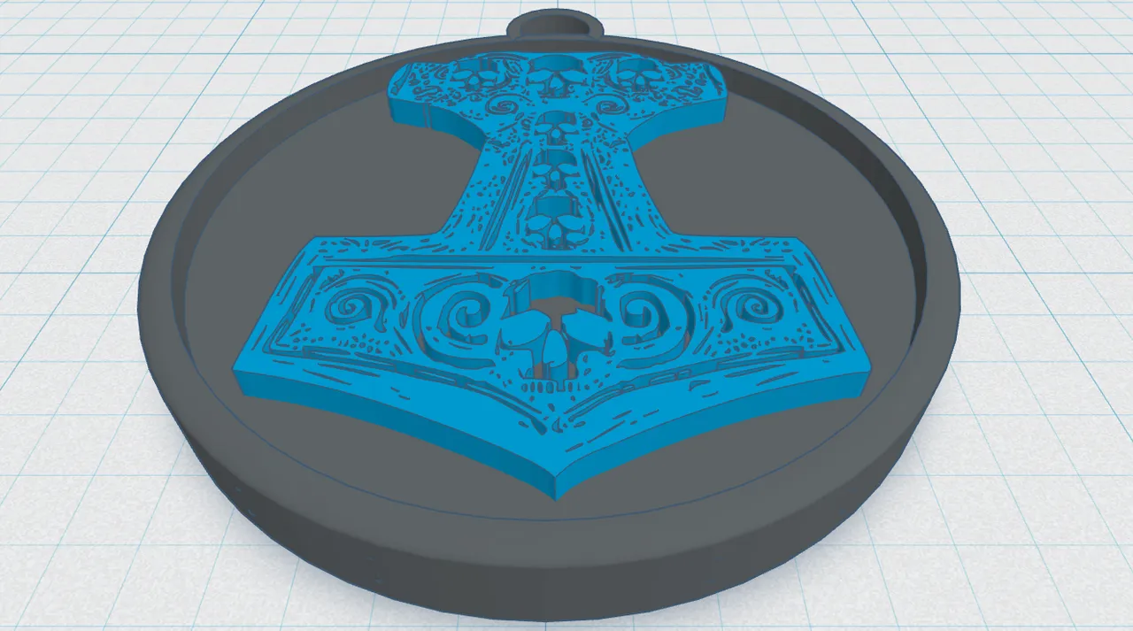 Viking / Norse - Thor's Hammer 16 by Peter Ennist | Download free STL ...