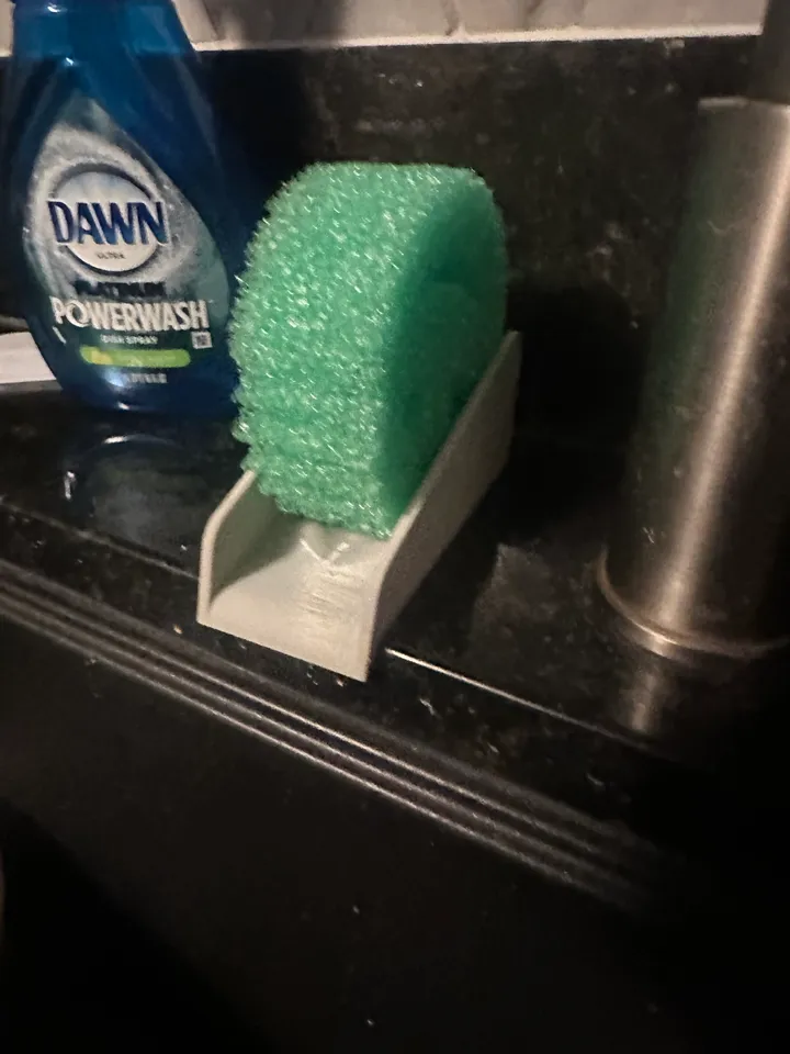 Flush Scrub Daddy Holder by goldiesvinyl | Download free STL model ...